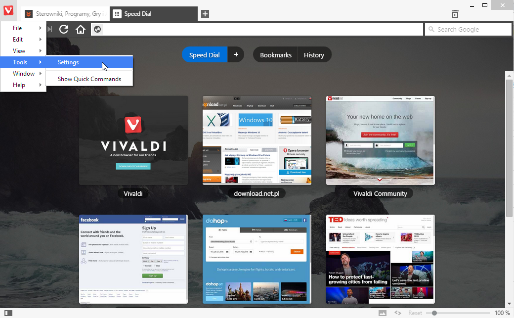 Vivaldi | Przeglądarki internetowe Vivaldi | Przeglądarki internetowe