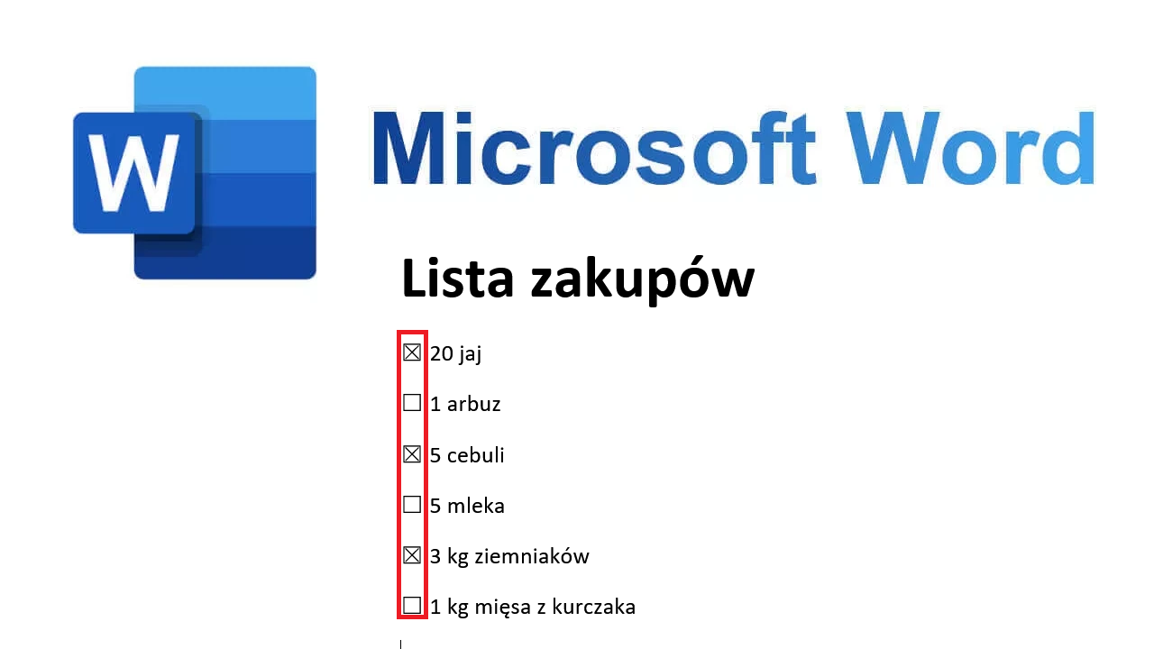 Jak tworzyć listy kontrolne w Microsoft Word (pola wyboru) Jak tworzyć listy kontrolne w Microsoft Word (pola wyboru)